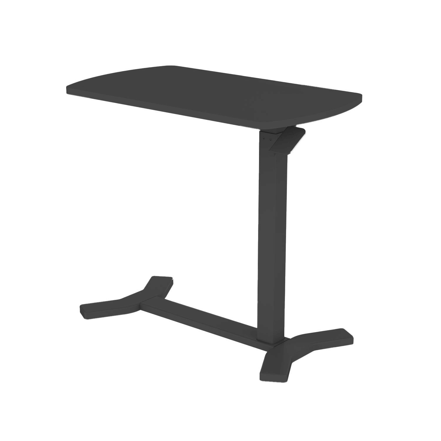 Työpöytä Home4You Ergo, 70x40cm, musta | Taloon.com