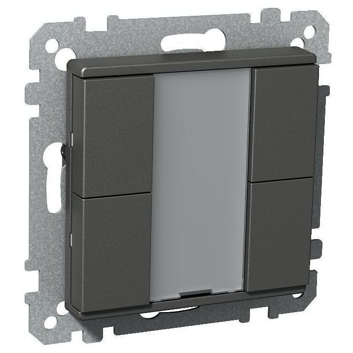 Painike KNX 4-osainen P 4 T USE UK antrasiitti Exxact