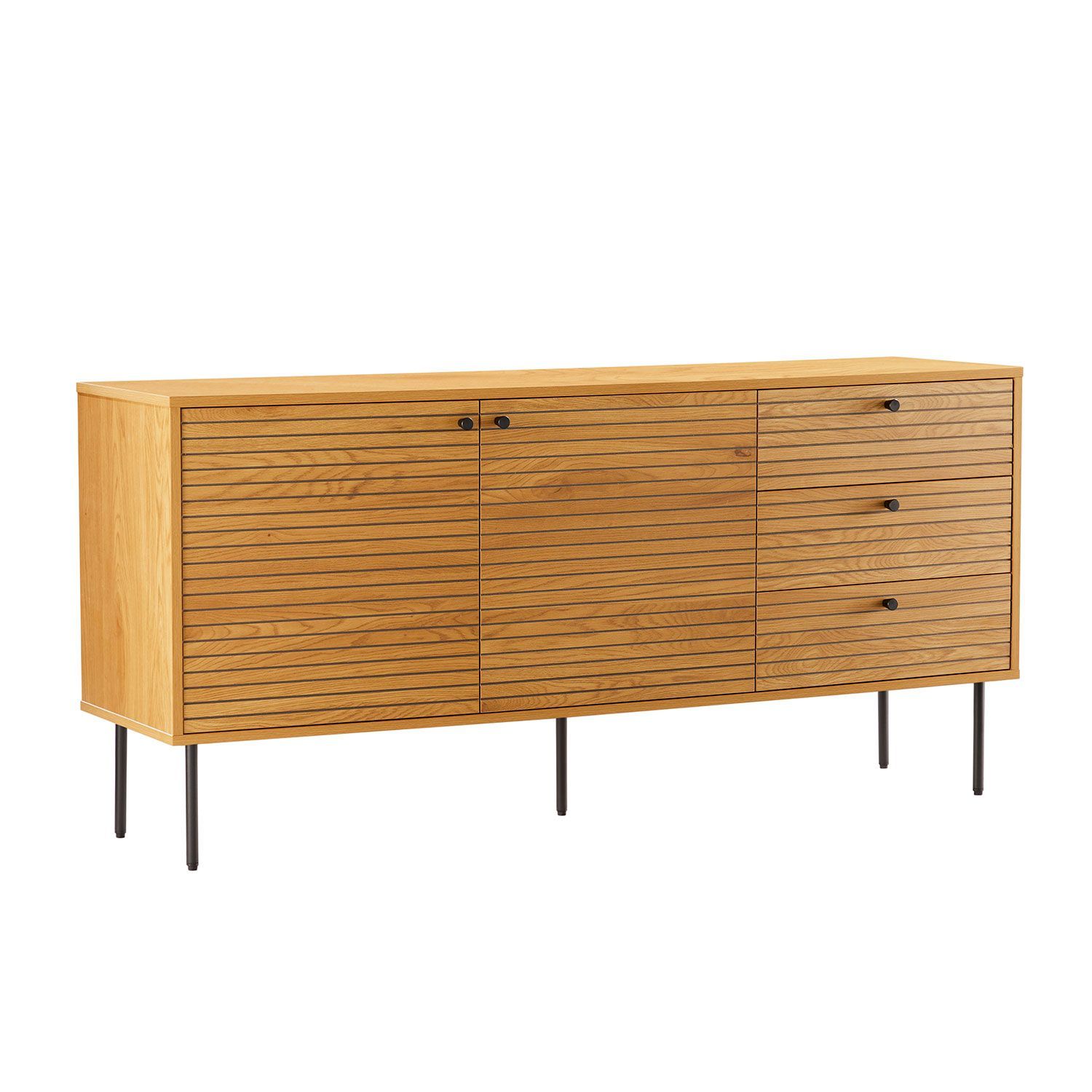 Senkki Home4You Line 150x40x74cm, tammi