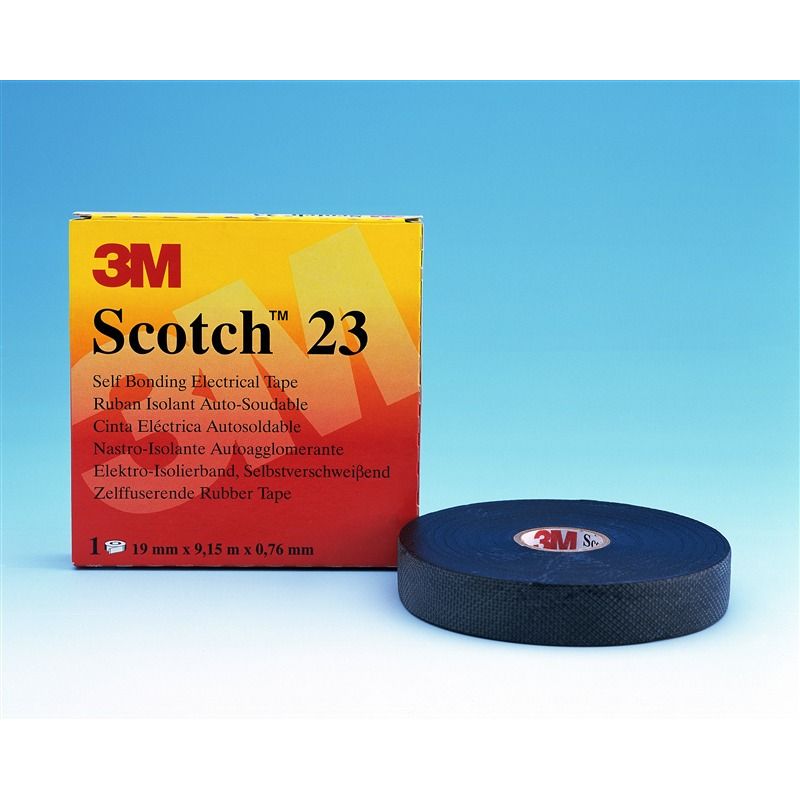 Vulkanoituva teippi 19mmx9,1m Scotch 23 3M