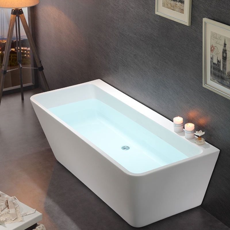Kylpyamme Bathlife Andrum, 1650x790 mm, akryyli, valkoinen