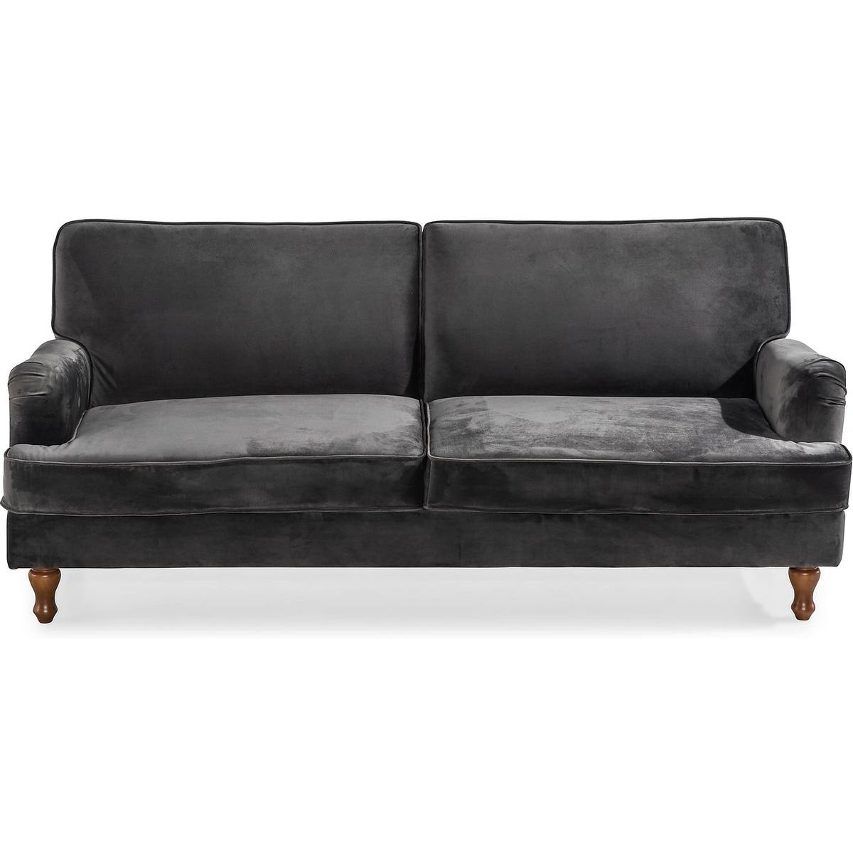 Vuodesohva Bicester 3 ist sametti harmaa | Taloon.com