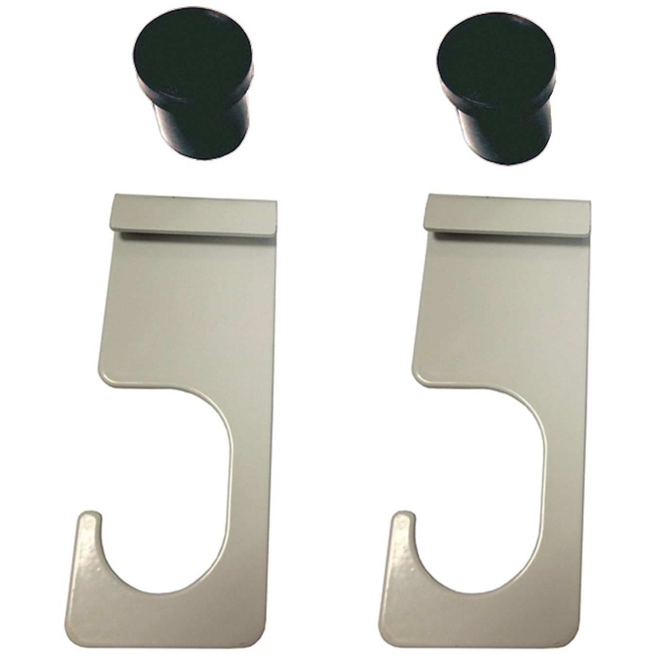 Vaatetangon pääty-/keskikannatin + tulpat Element System ES32, 25mm ...
