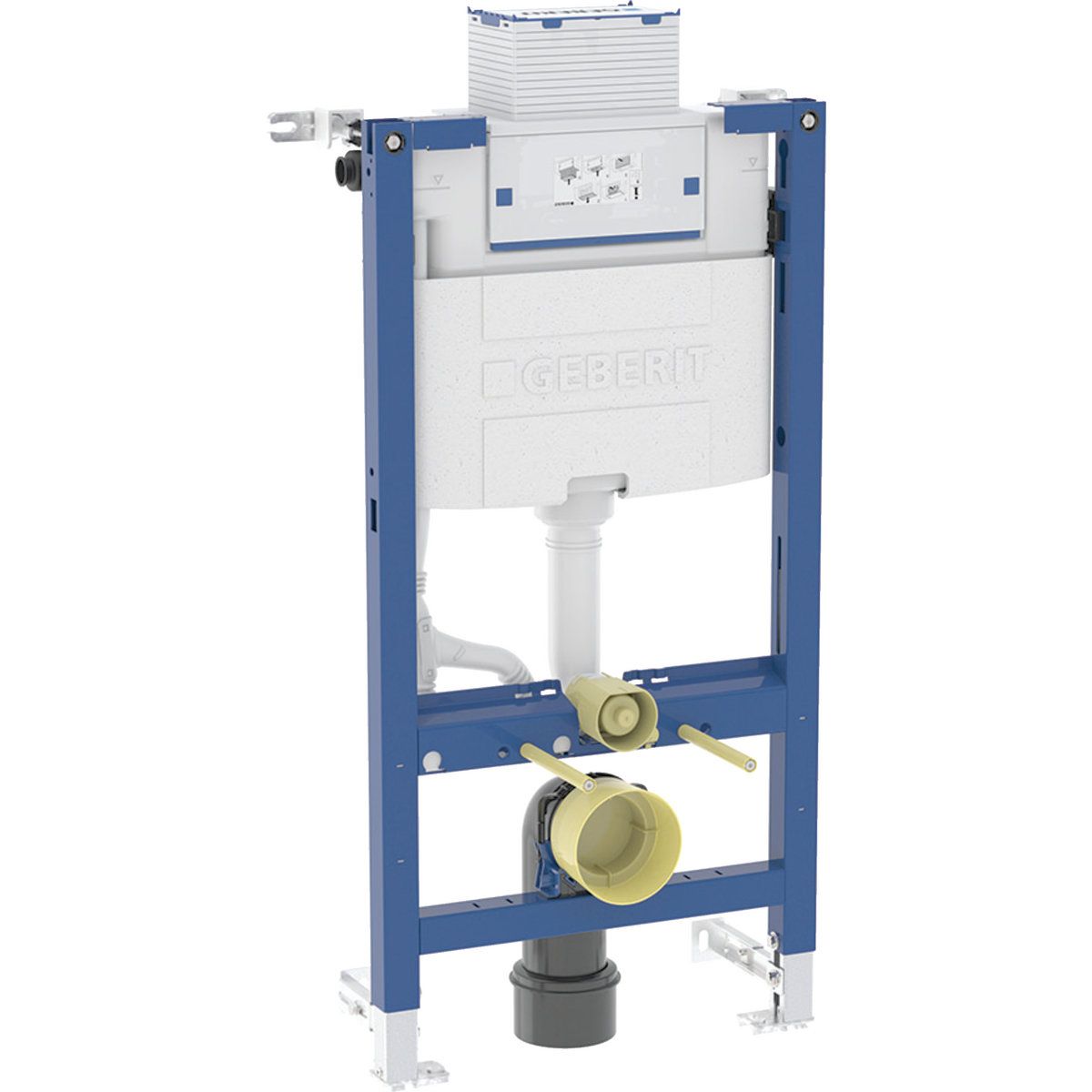 WC:n seinäasennuselementti Geberit Duofix Omega, 98cm ...