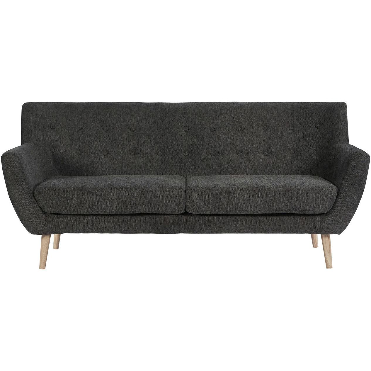 Sohva House Nordic Monte, 3-istuttava, tummanharmaa | Taloon.com