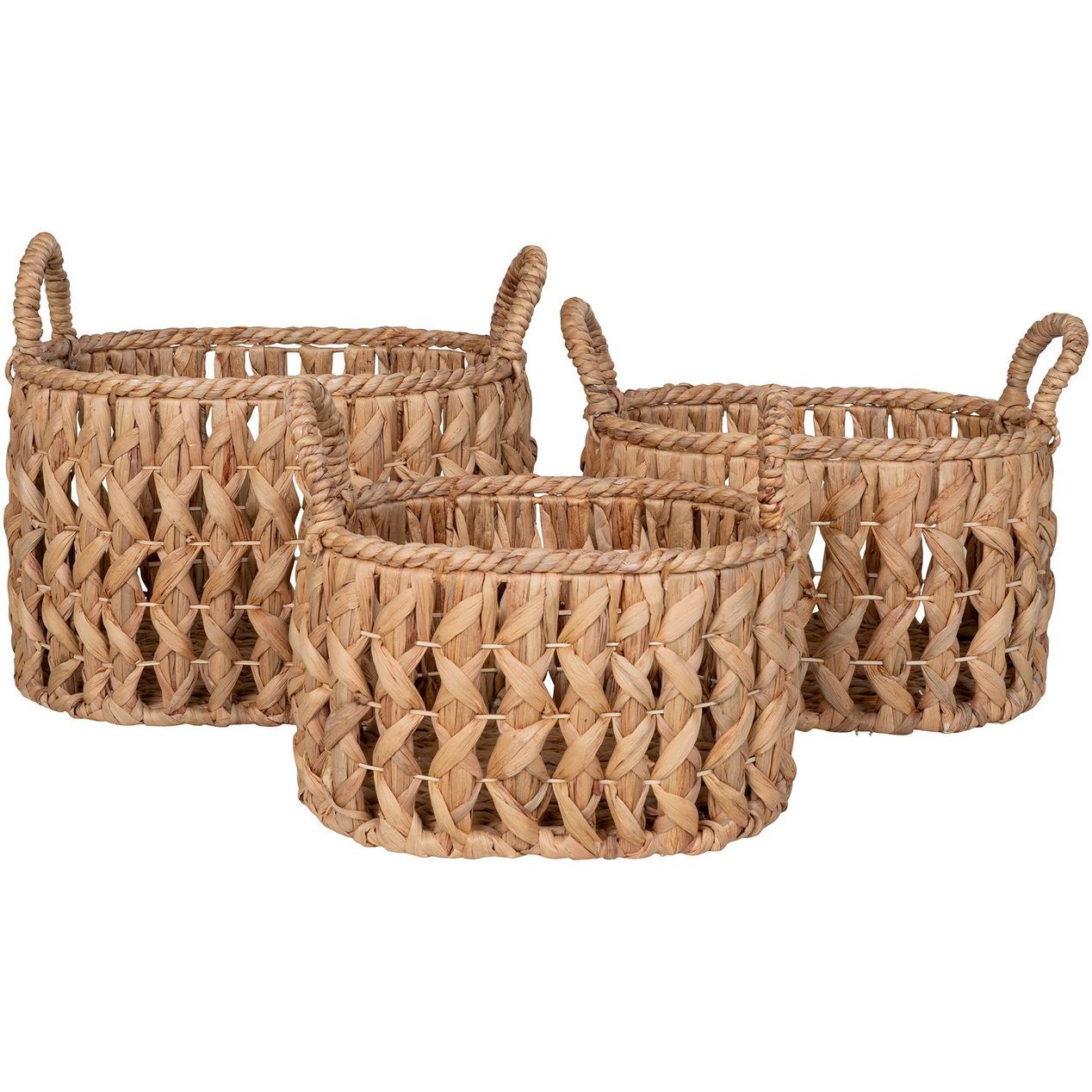 Säilytyskori House Nordic Balerma, 3kpl, ruskea | Taloon.com