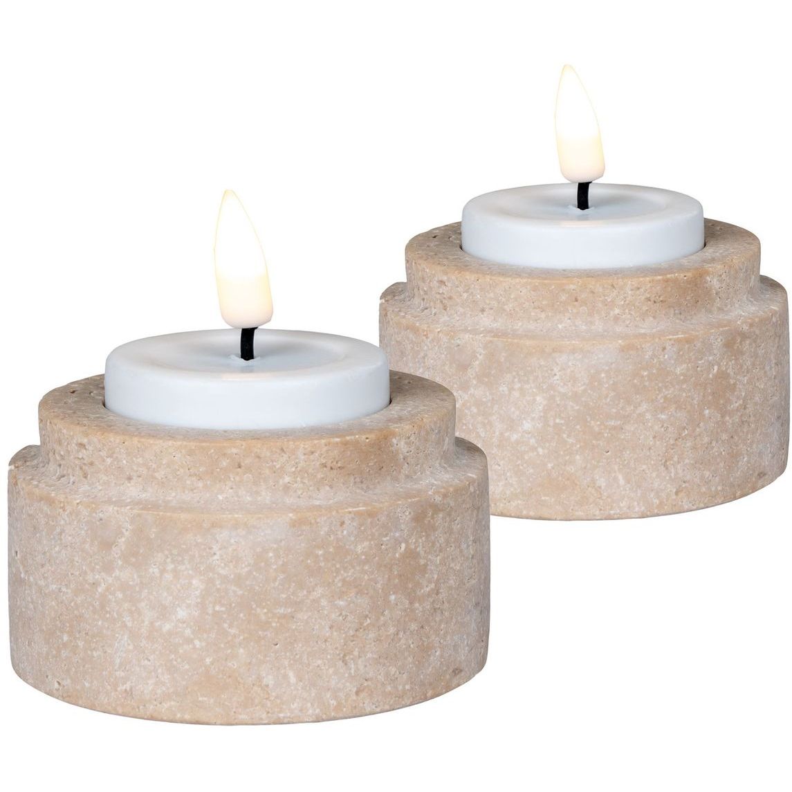 Tuikkukuppi House Nordic, 2kpl, travertiini | Taloon.com