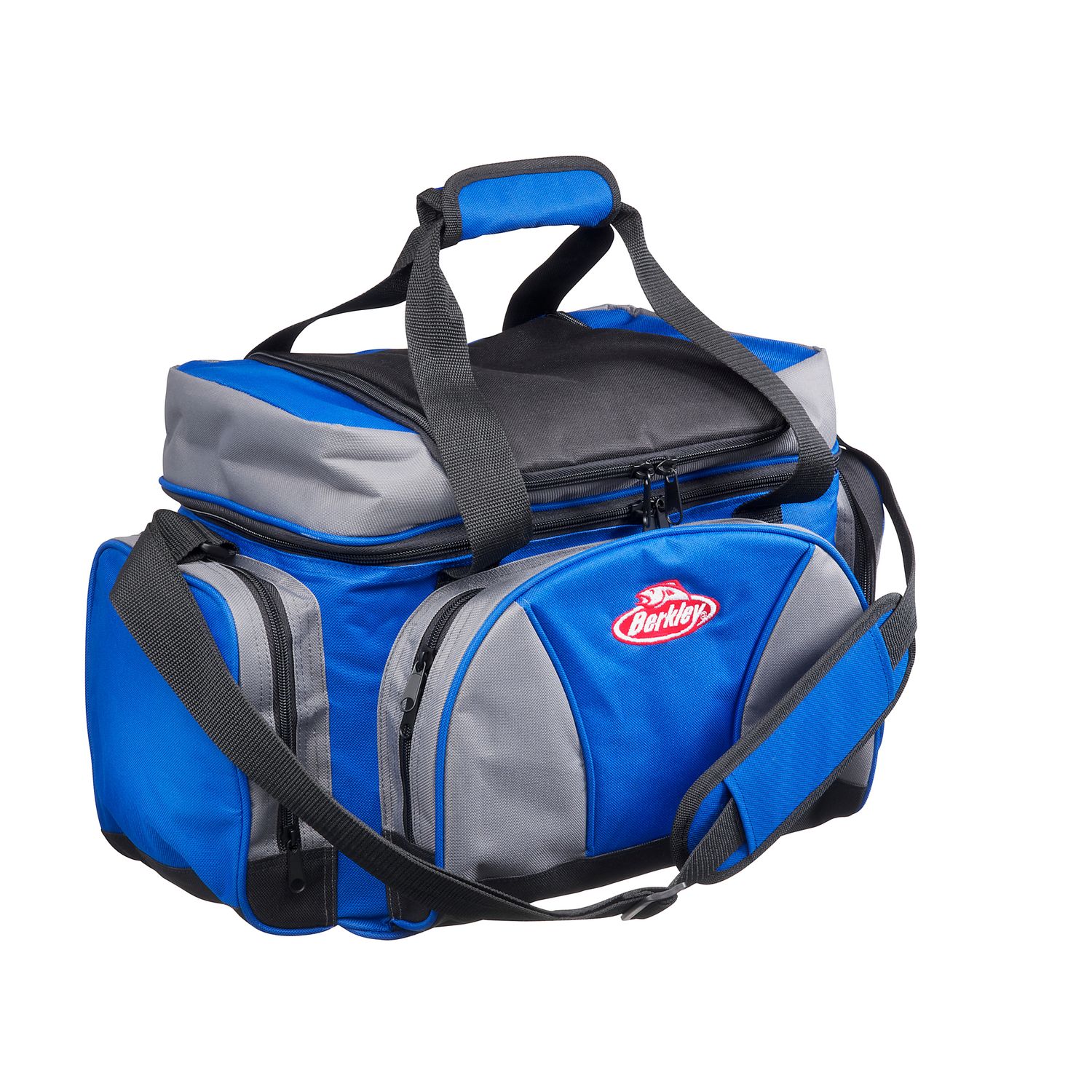 Kalastuslaukku Berkley System Bag L Blue sisältää neljä 3700-rasiaa ...