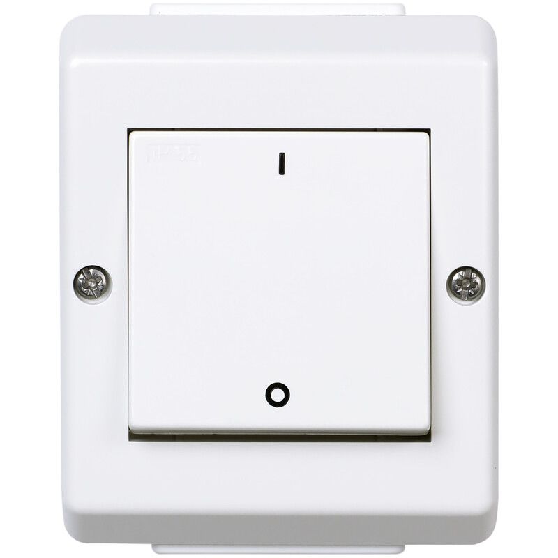 Kytkin ELKO RS Nordic 2-napainen kytkin impulssijousella IP55 pinta ...