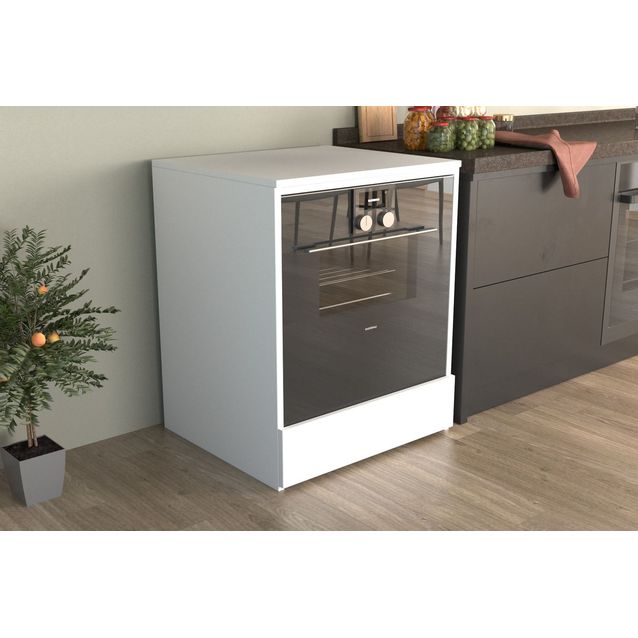 Uunikaappi Linento Furniture Gefen, 58x60cm, valkoinen | Taloon.com