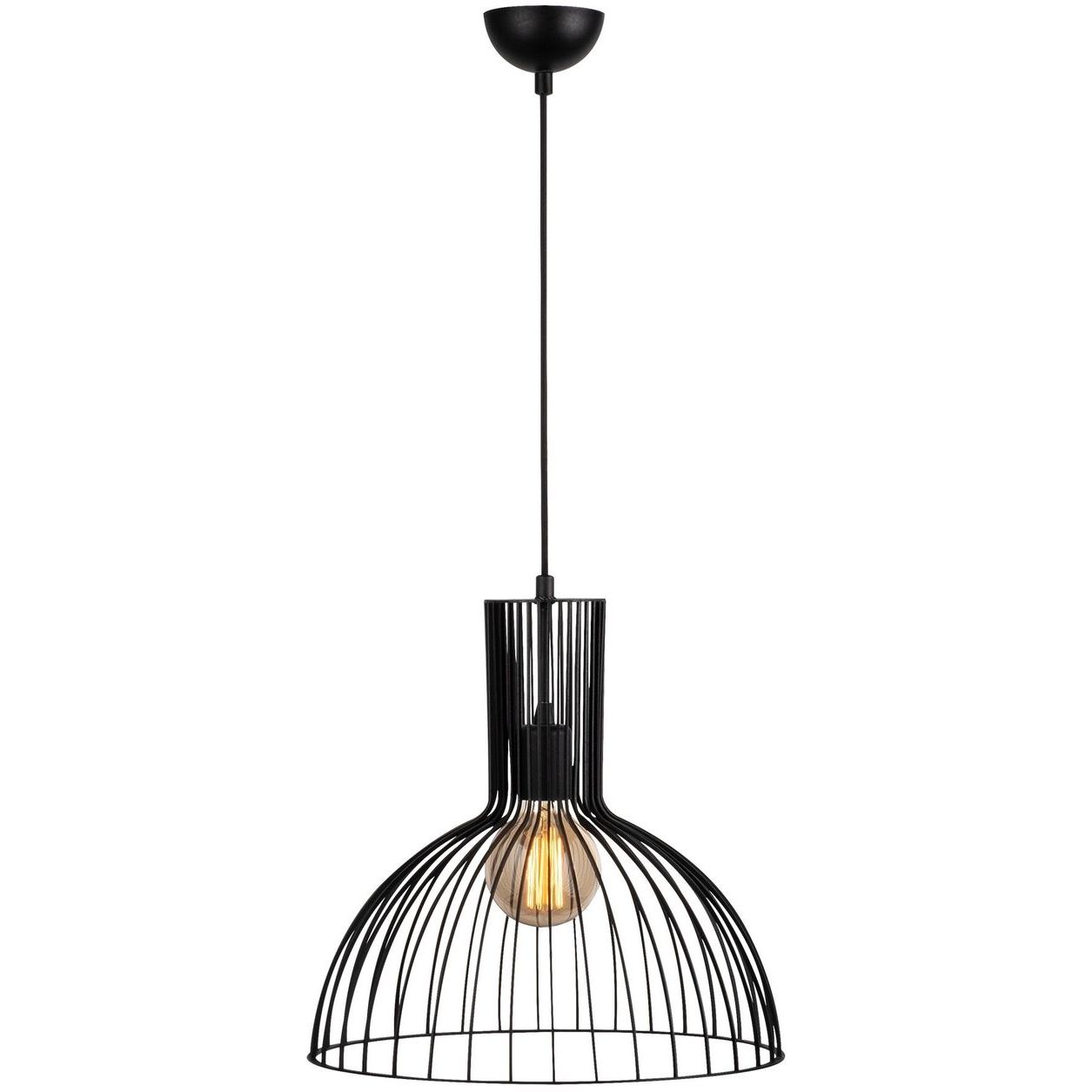 Riippuvalaisin Linento Lighting Fellini, Ø38cm, E27, säädettävä korkeus ...