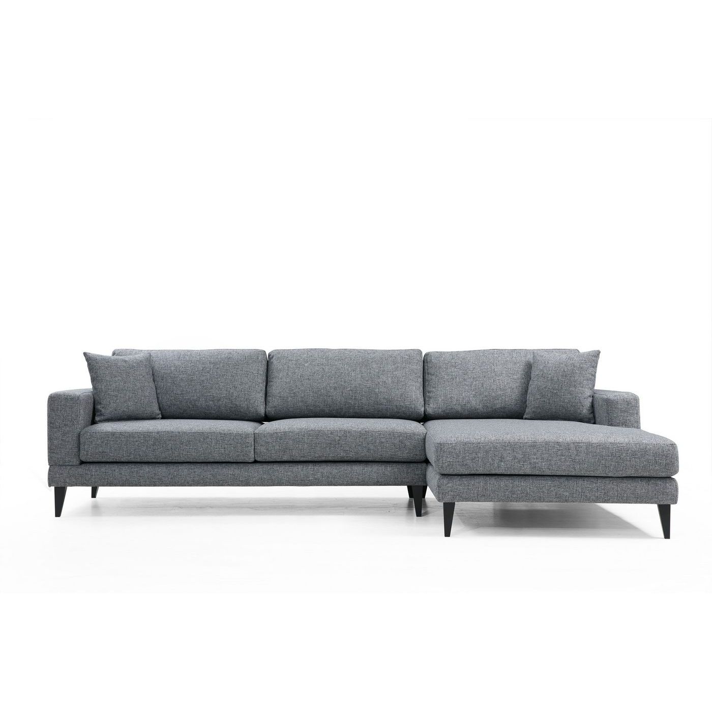 Divaanisohva Linento Furniture Nordic oikea harmaa | Taloon.com