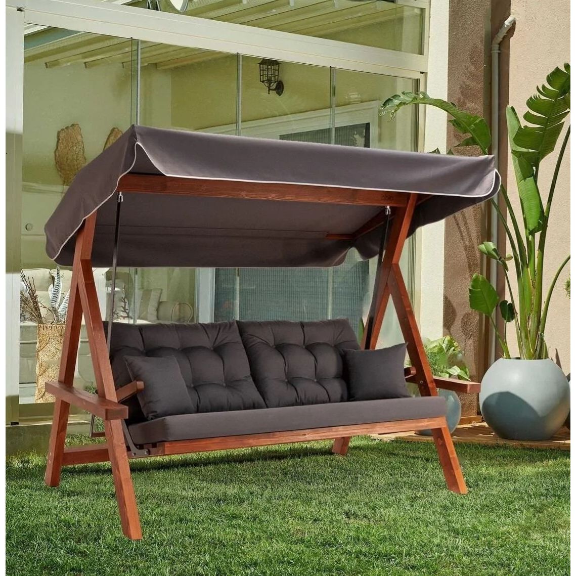 Pihakeinu Linento Garden Lyon, 3-istuttava | Taloon.com