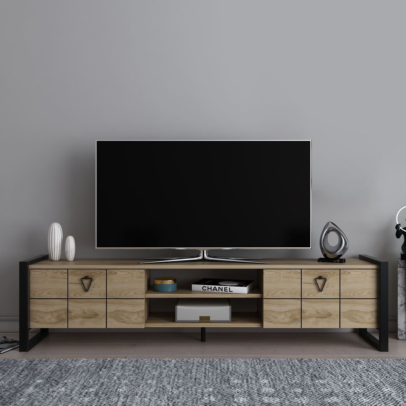 TV-taso Linento Furniture Mila, leveys 184cm | Taloon.com