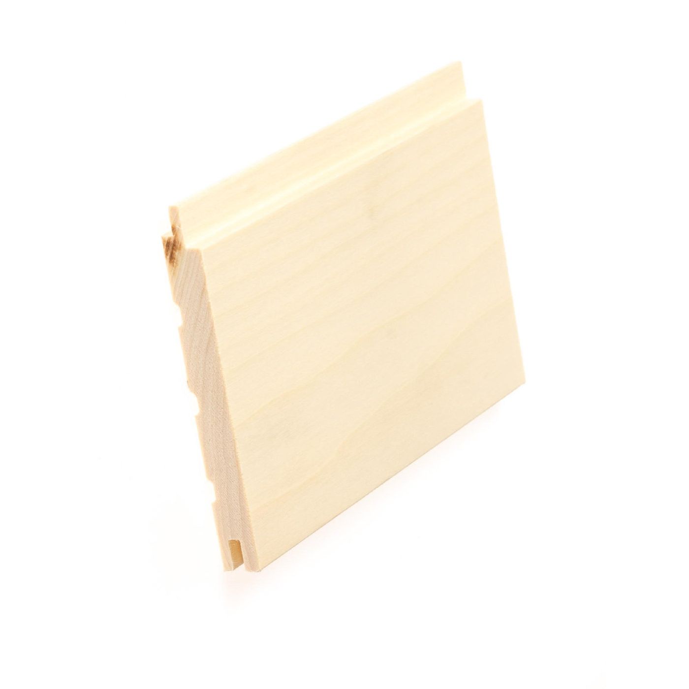 Saunapaneeli Tuuli Sauna STS4, 15x120mm, haapa, puuvalmis