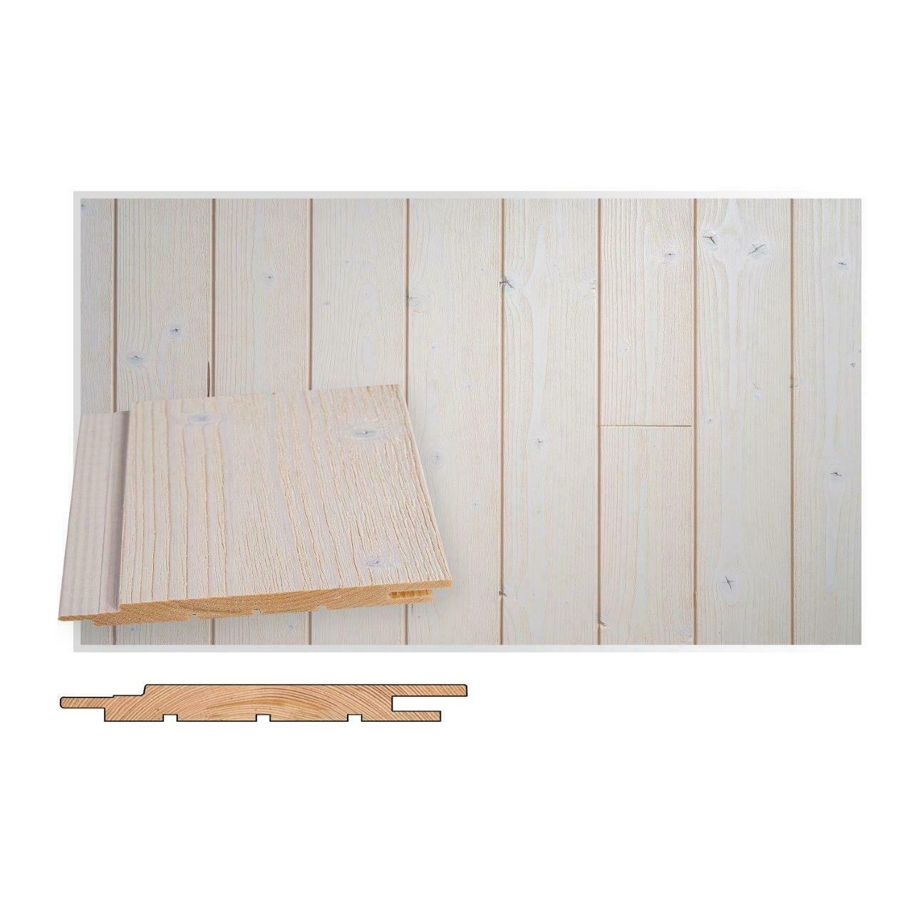 Sisustuspaneeli Maler Rustik SPA STS-3, 14x120x2685mm, kuusi ...