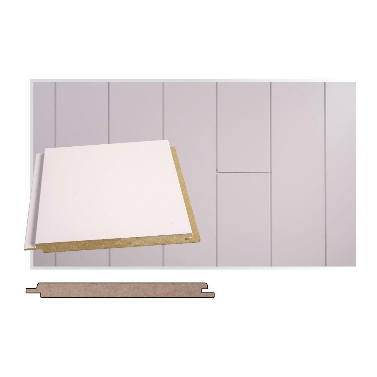 Sisustuspaneeli Maler Tuhti STS-5, 14x160x2070mm, mdf, ympäripontattu ...
