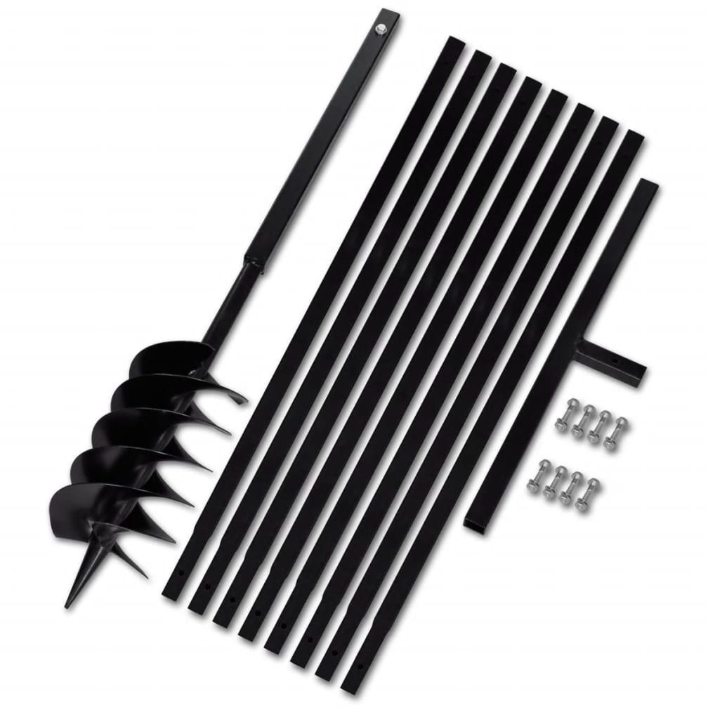 Maapora Kahvalla 150mm ja Jatkeella 9 m Teräs | Taloon.com