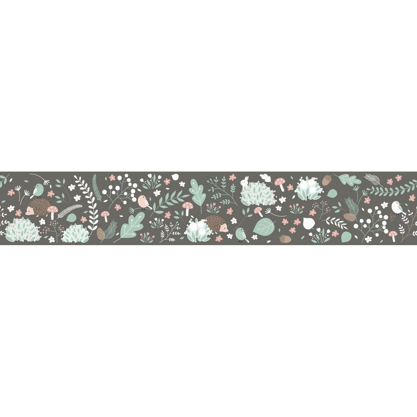 Lastenhuoneen boordi Kids Walls 45871, vinyylipinta, 0.18x5m, luonto ...