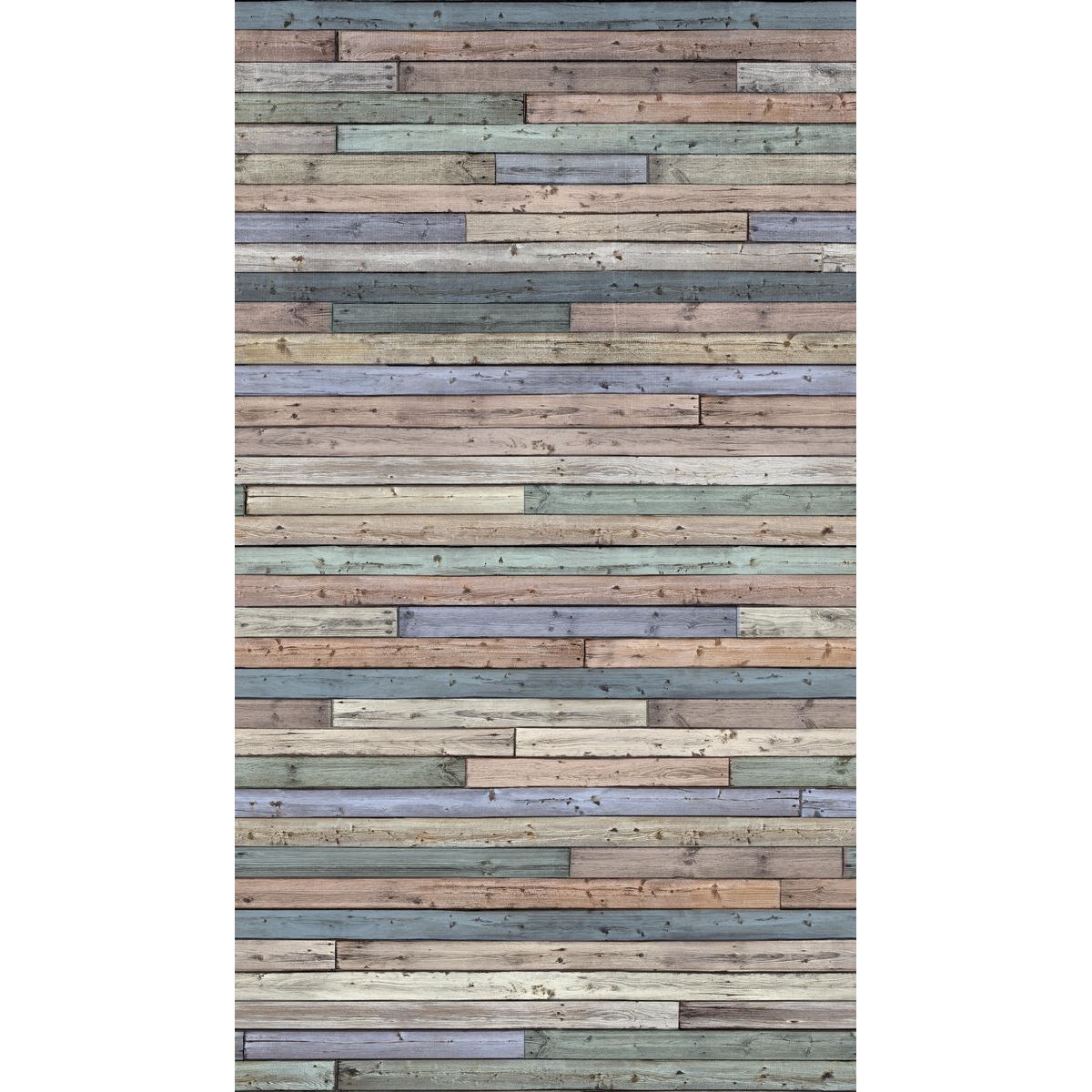 Kuvatapetti One Roll One Motif Coloured Wood 1,59x2,80 m non-woven