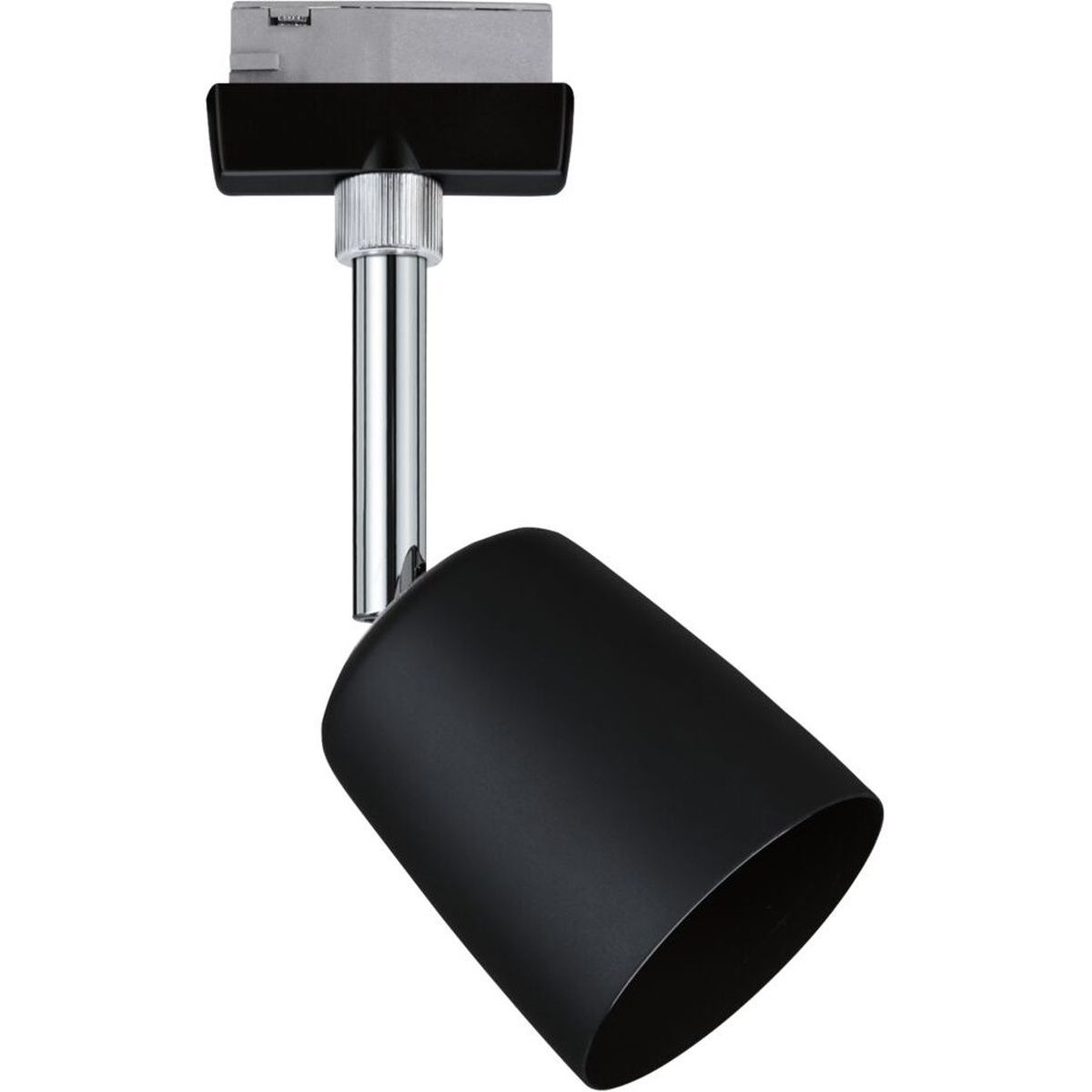 Spottivalaisin kiskoon Paulmann URail Cover GU10 mattamusta/kromi