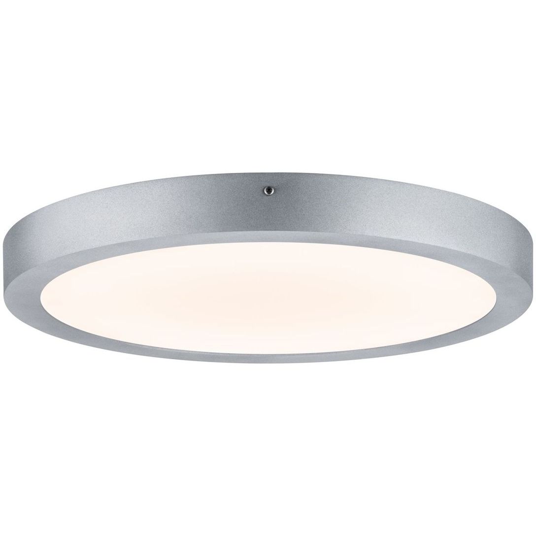 LED-paneeli Paulmann Lunar, Ø40cm, 22W, 3000K, mattakromi