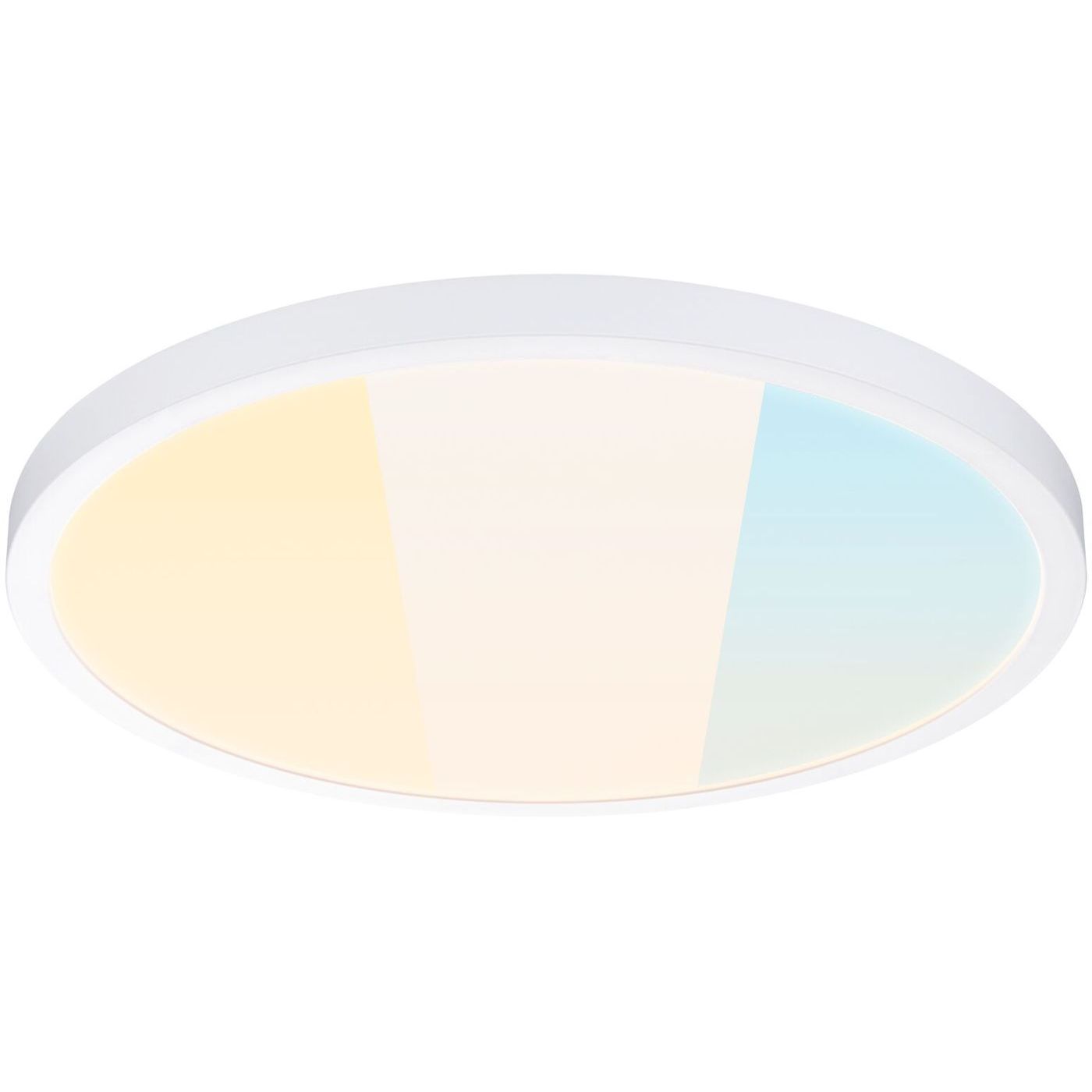 LED-paneeli Paulmann Alya pyöreä 3000-6500K valkoinen, eri kokoja
