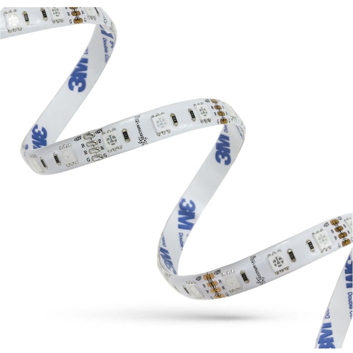 LED-nauha Spectrum 60W 5050 60LED RGB ilman silikonia 3000-6000K, 5m ...