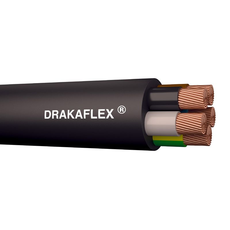 Kumikaapeli Draka DRAKAFLEX H07RN-F 5x1,5 | Taloon.com