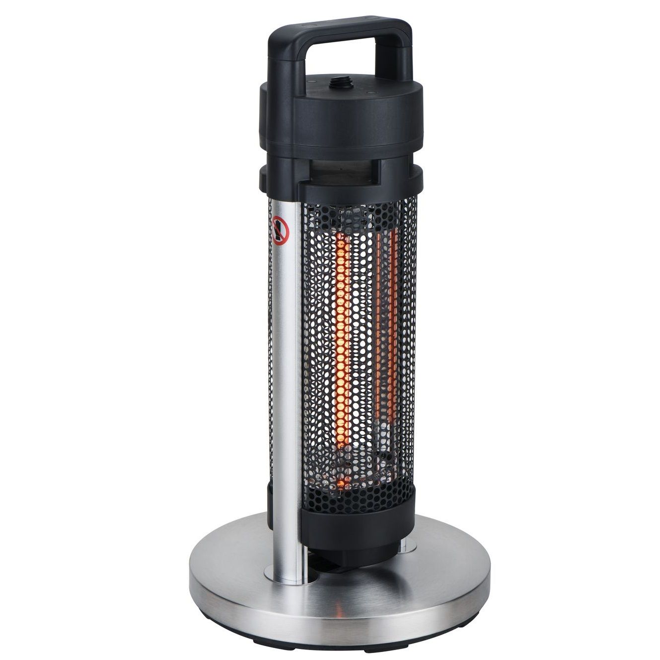 Terassilämmitin Thermal Plus Black, siirrettävä, 1200W | Taloon.com