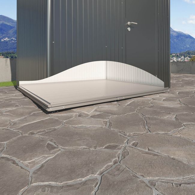 Perustus puutarhavajaan Biohort HighLine H6 SmartBase alumiini | Taloon.com