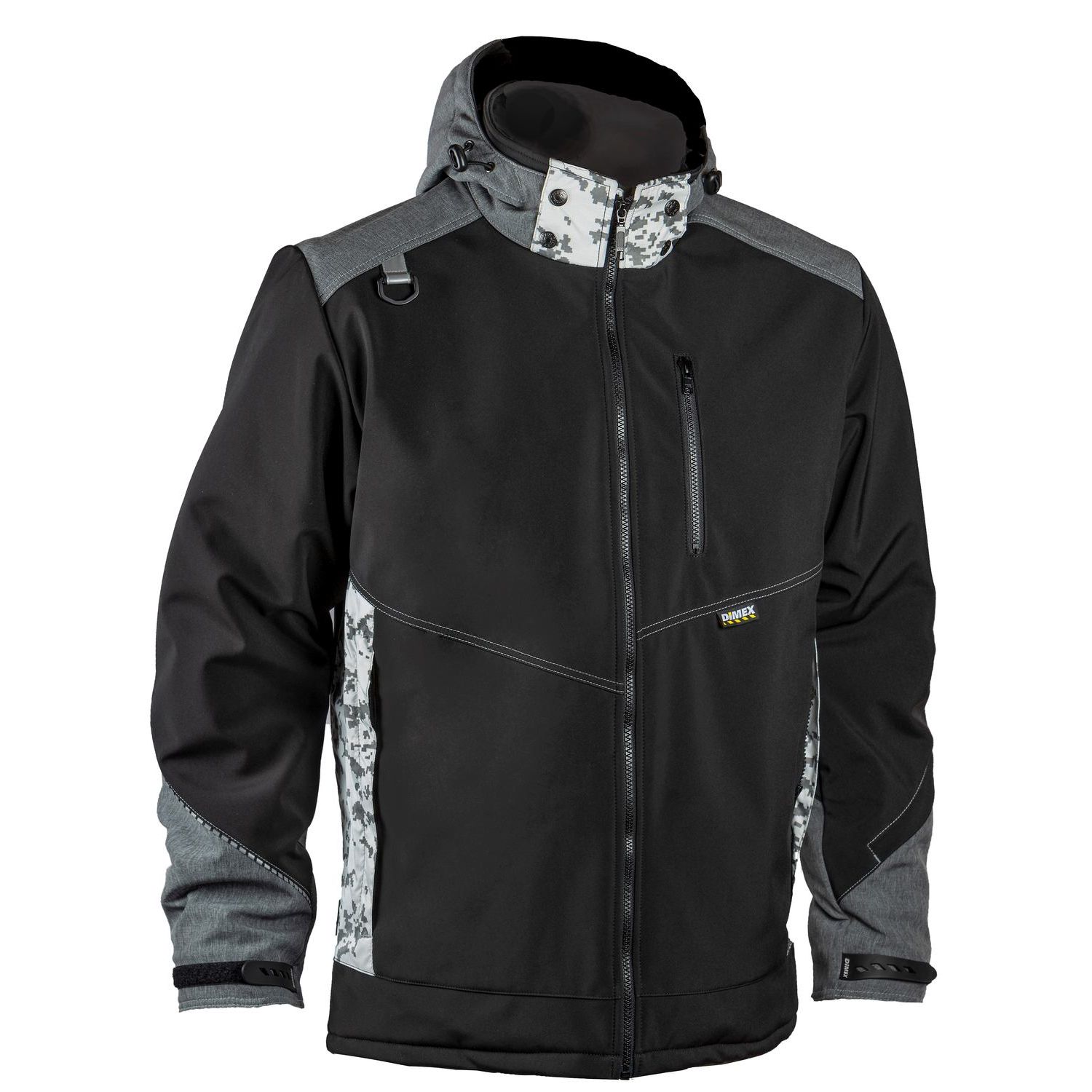 Softshell-talvitakki Dimex 6073 heijastava stretch tuulenpitävä ...