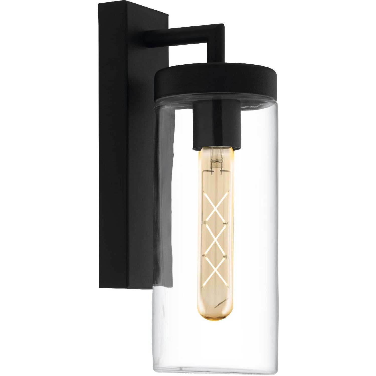 Ulkoseinävalaisin Eglo Bovolone musta | Taloon.com