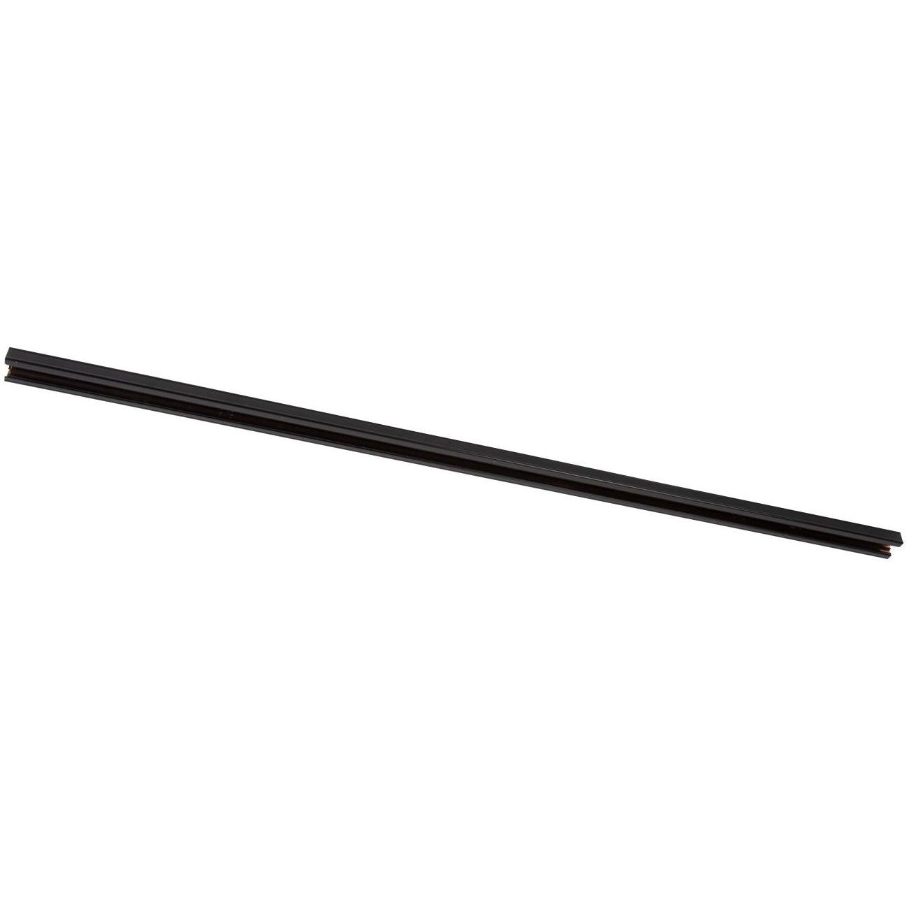 Valaisinkiskon jatko-osa Lucide Track, 1 metri, 1-vaihe kiskojärjestelmä, musta | Taloon.com