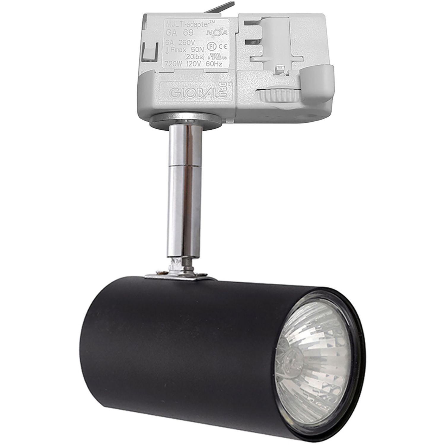 Kiskovalaisin FocusLight Nordic GA69-adapterilla 50W IP20 musta ...