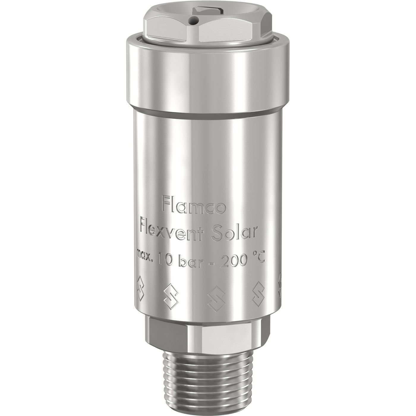 Ilmanpoistin Flamco Flexvent Solar 3/8" | Taloon.com