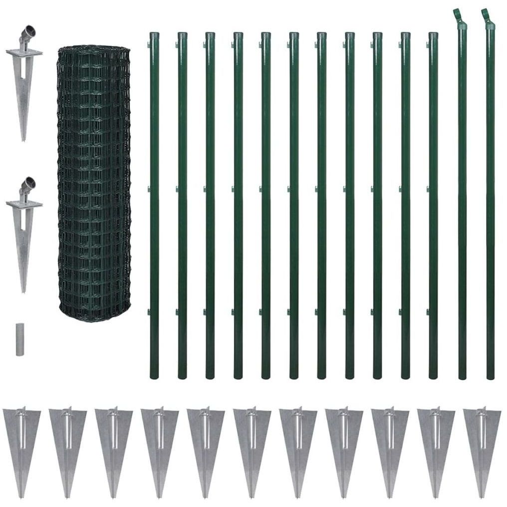 Verkkoaita teräs 25x1.5m vihreä | Taloon.com