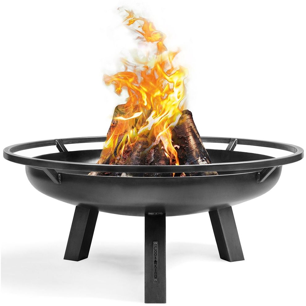 Ulkotulisija Gop CookKing Porto, Ø60cm, teräs, musta | Taloon.com