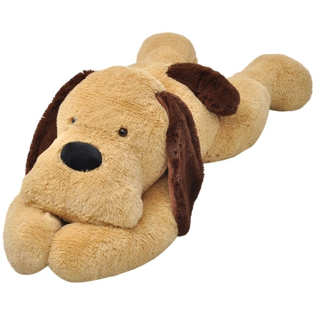 Koira pehmolelu Ruskea 80 cm | Taloon.com