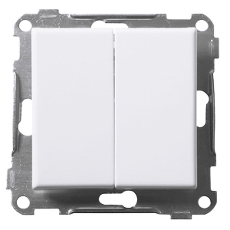 Kytkin ELKO RS Nordic 5-kytkin JL kirkkaan valkoinen | Taloon.com