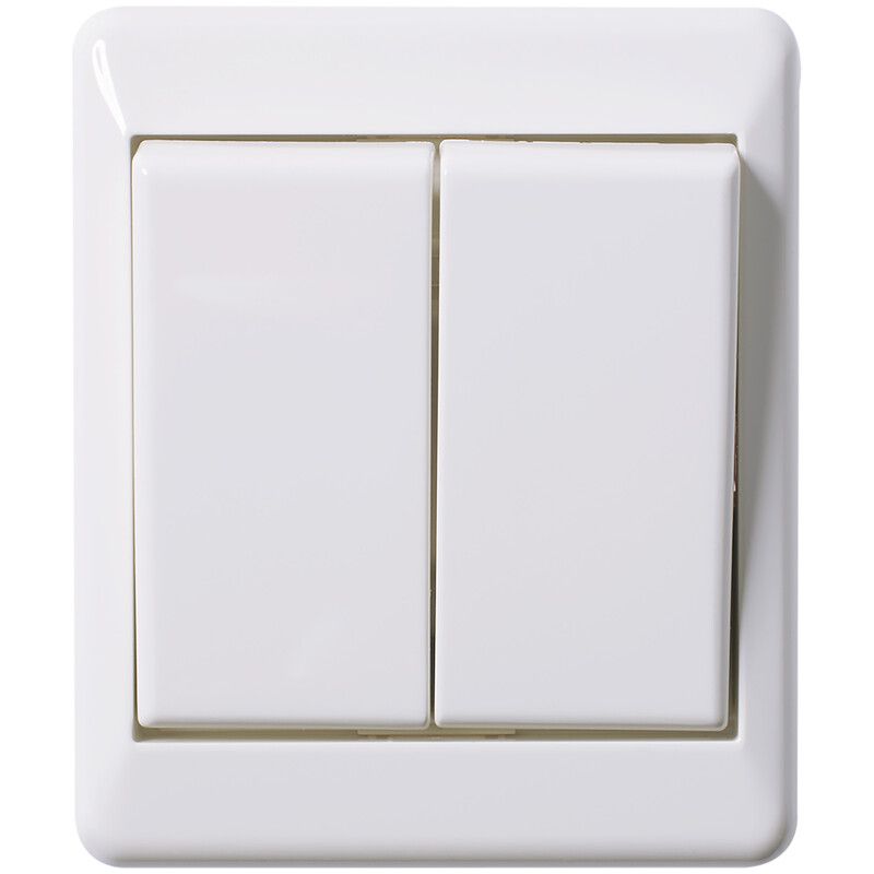 Kytkin ELKO RS Nordic 6+6-kytkin IP21 pinta-asenteinen JL kirkkaan ...