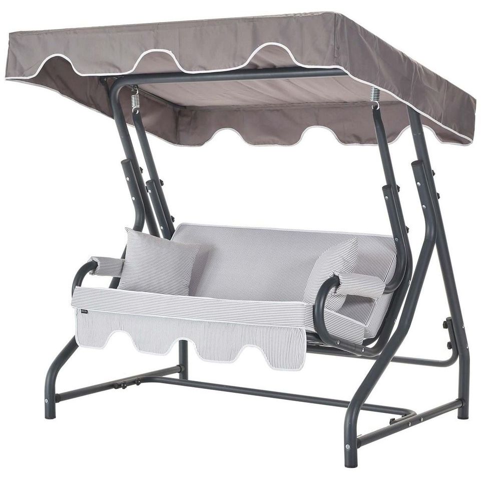 Pihakeinu Linento Garden Morus 1-3, 2-istuttava, pehmusteilla | Taloon.com