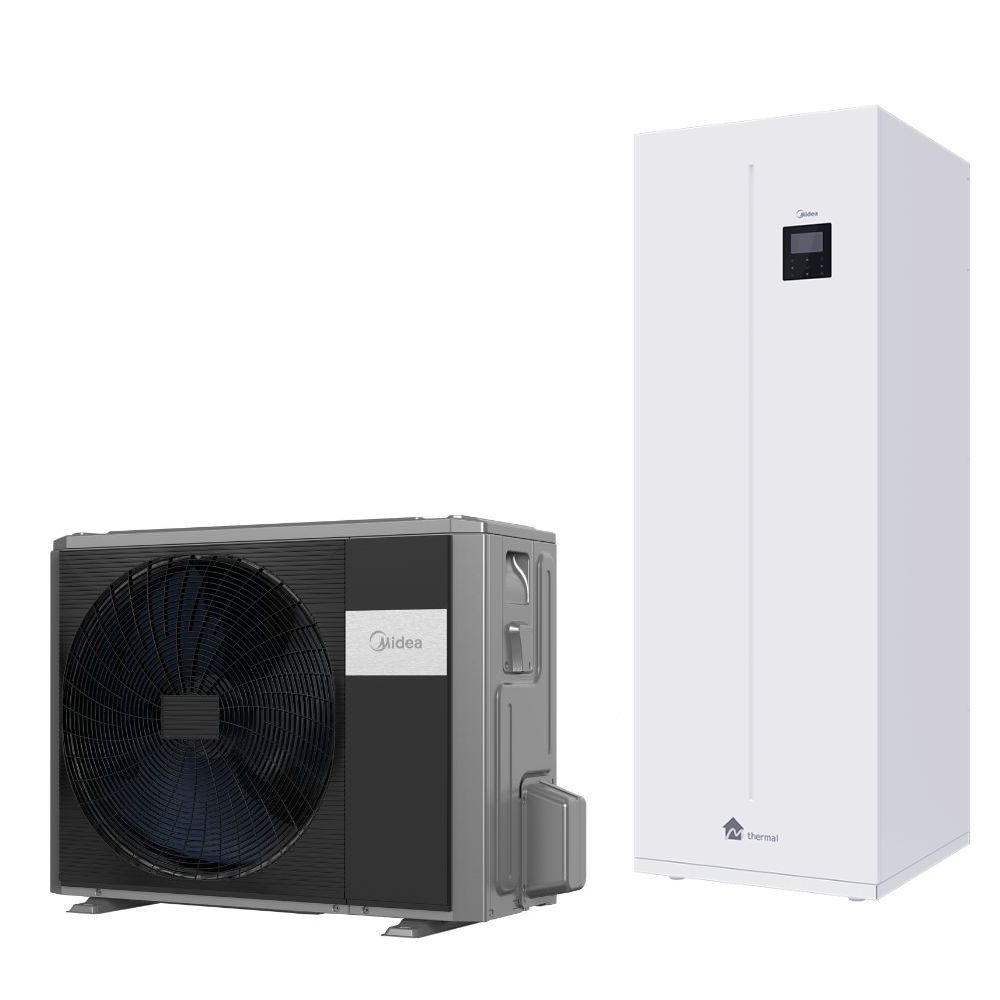 Ilma-vesilämpöpumppu Midea M-Thermal Arctic Dual 4kW/190L | Taloon.com