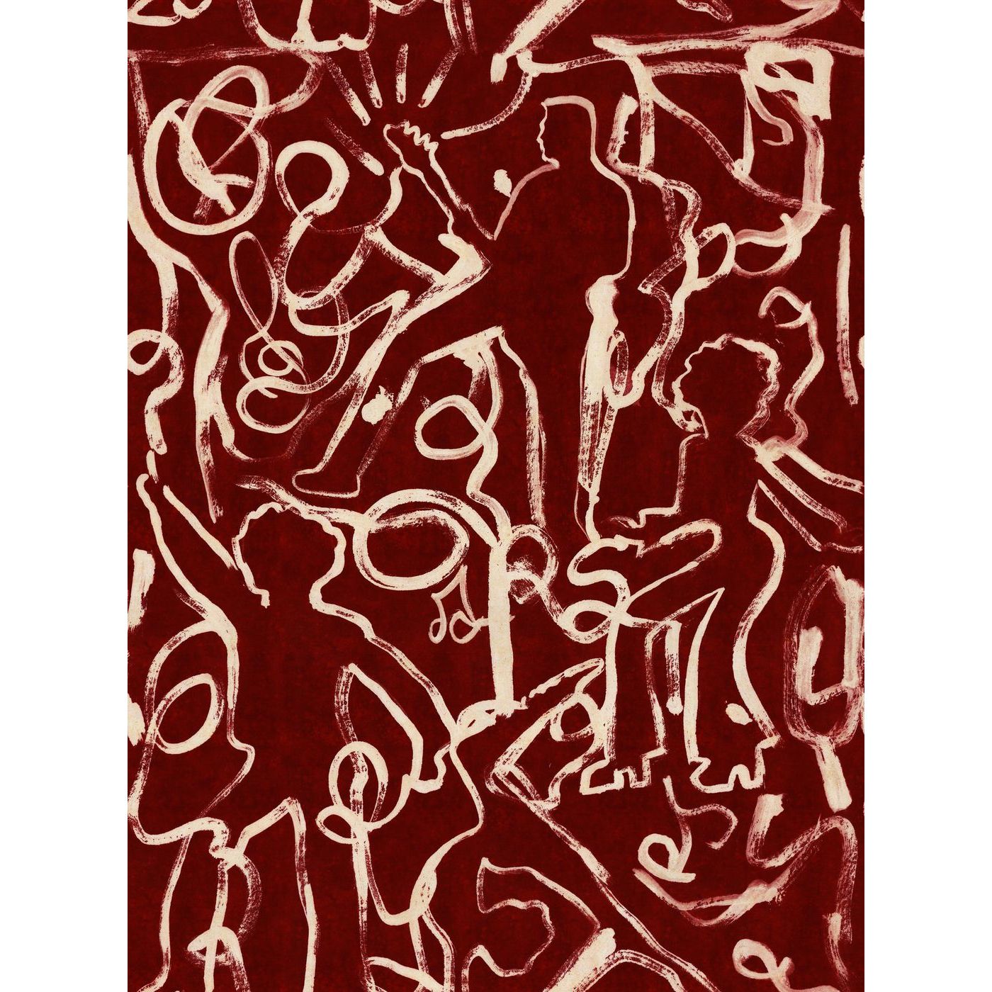 Tapetti Mindthegap On the Stage punainen | Taloon.com