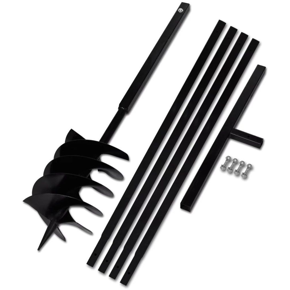 Maapora Kahvalla 200mm ja Jatkeella 5 m Teräs | Taloon.com