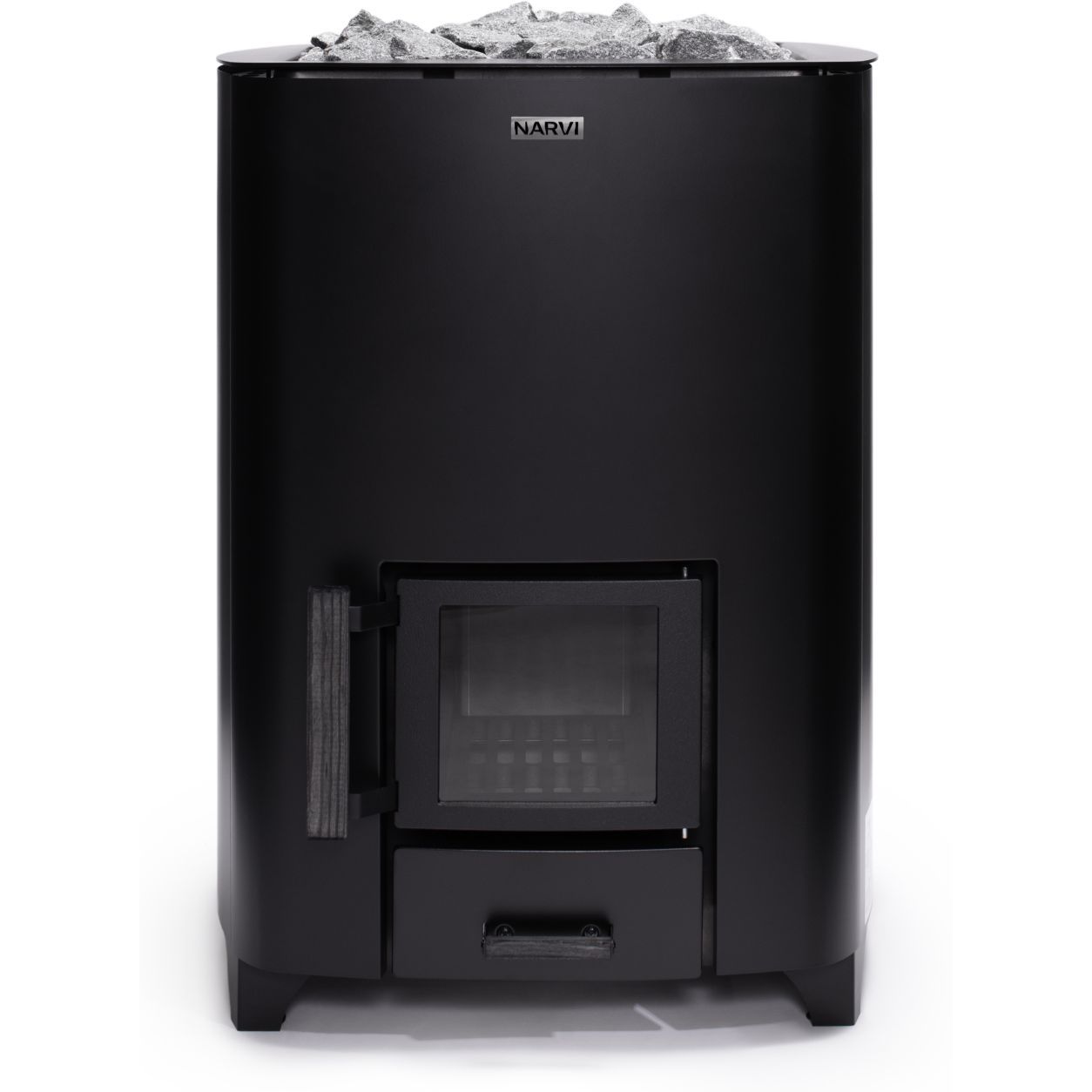 Puukiuas Narvi NC16 6-16 m³ musta | Taloon.com