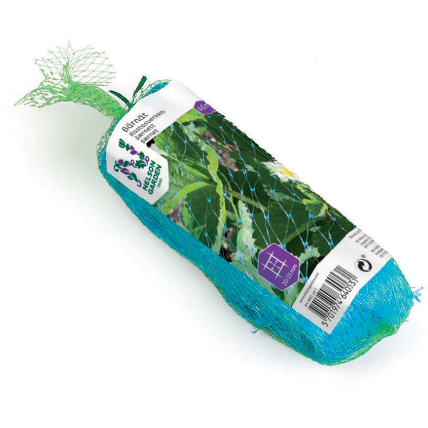 Rastasverkko Nelson Garden 4x5m, muovi, sininen | Taloon.com