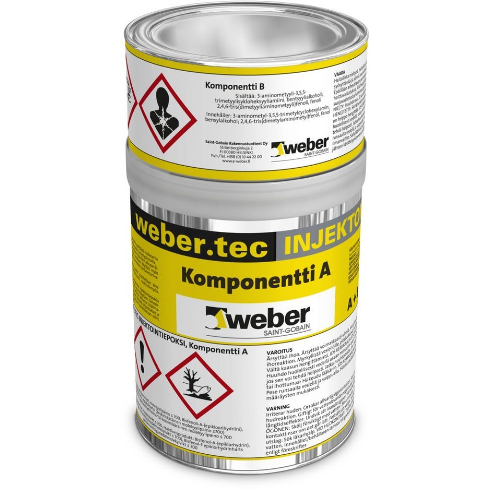 Injektointiepoksi Weber Injection epoxy 1 L | Taloon.com