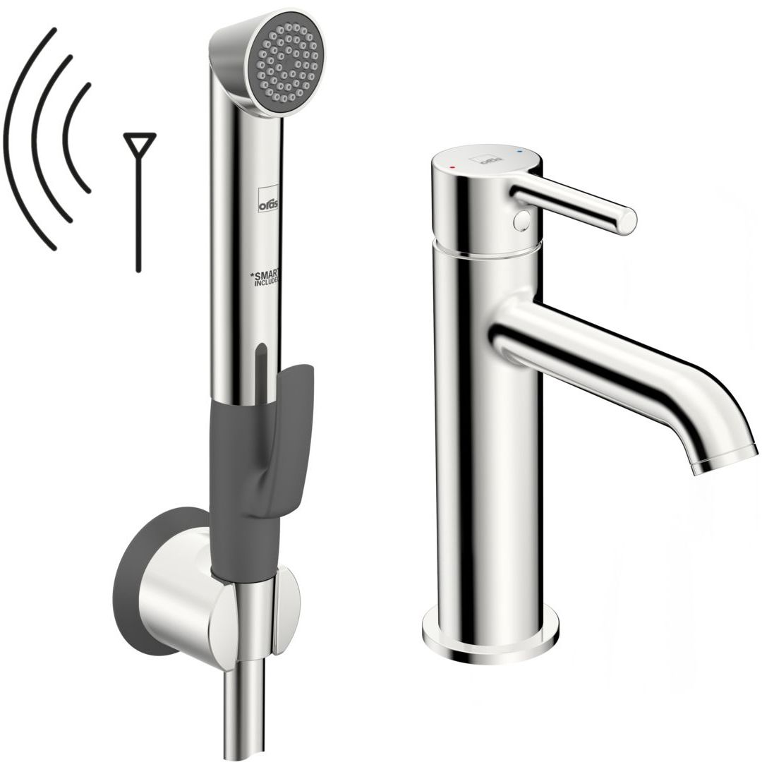 Pesuallashana Oras Optima Style 2613FH Smart Bidetta -käsisuihkulla, 3 ...