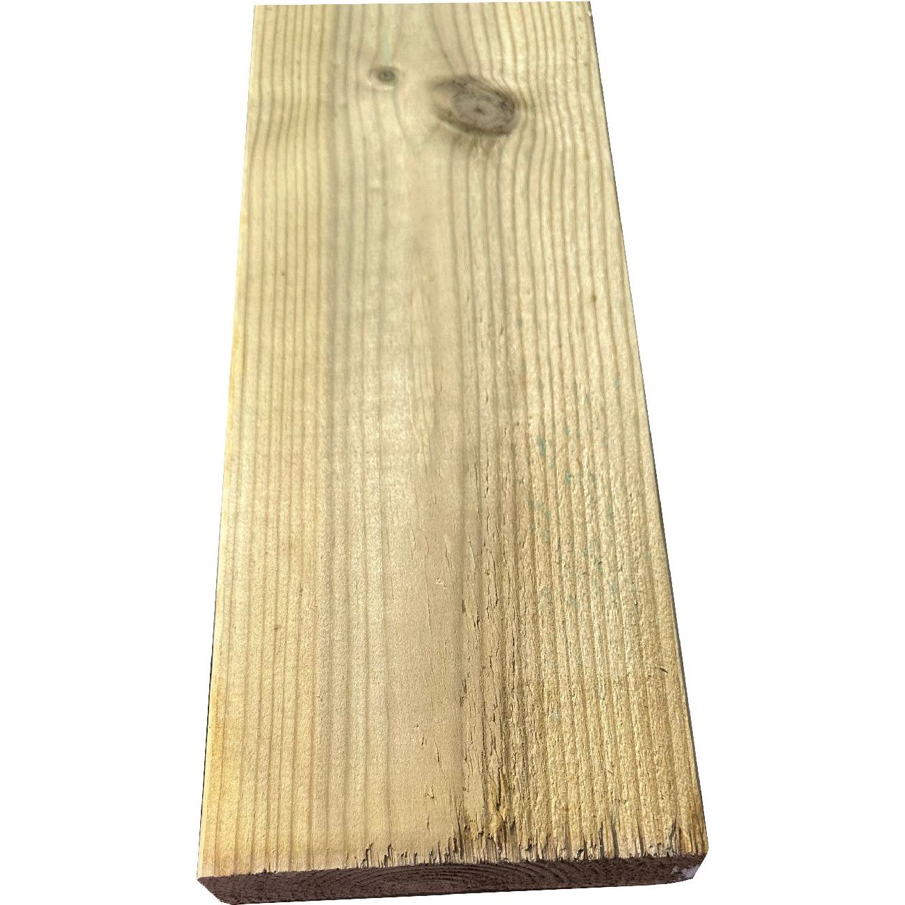 Terassilauta 28x120x2395mm, talouslaadun AB-painekyllästetty, vihreä ...